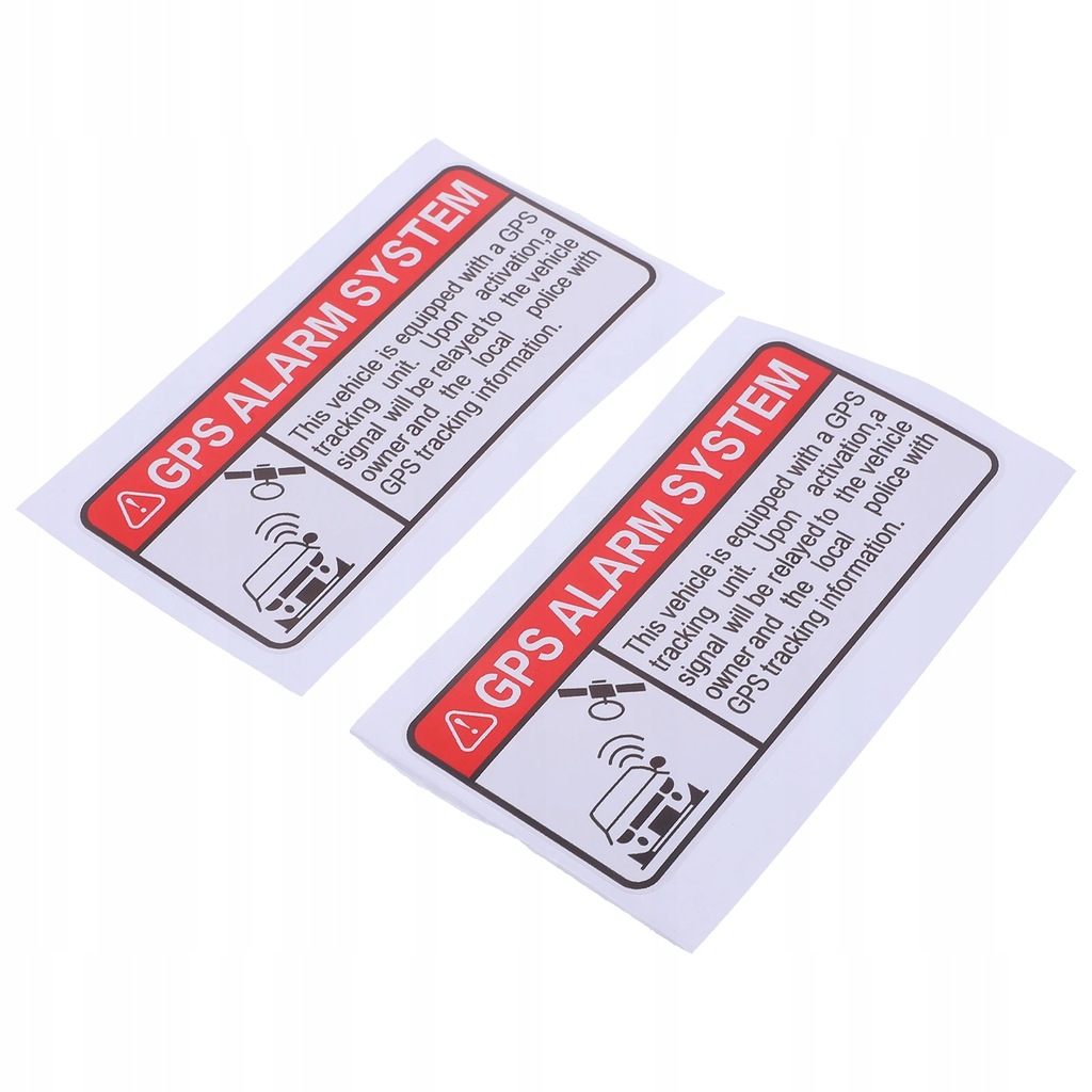 Car Alarm System Stickers Bike Sign - 13644567031 - oficjalne archiwum ...