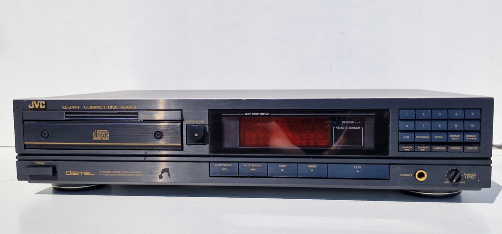 odtwarzacz kompaktowy CD player JVC XLZ444 XL-Z444 - 13818520080 - oficjalne archiwum Allegro