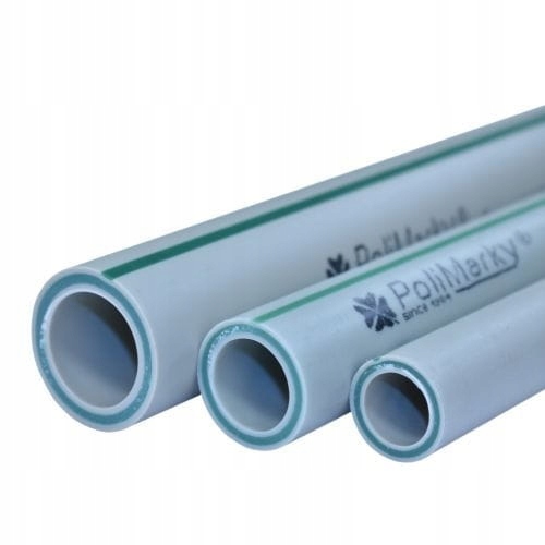 Rura PP-R 25x3,5 Stabi GF / 1metr POLIMARKY - 10187905160 - oficjalne archiwum Allegro
