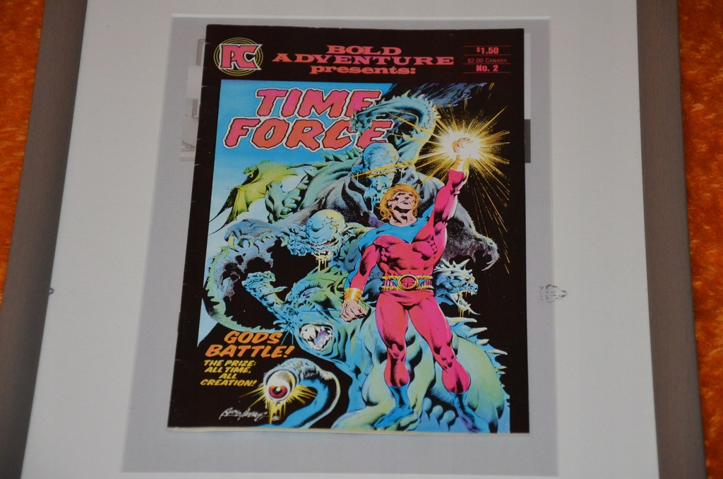 TIME FORCE #2 1984 PACIFIC COMICS - 13223933316 - oficjalne archiwum ...