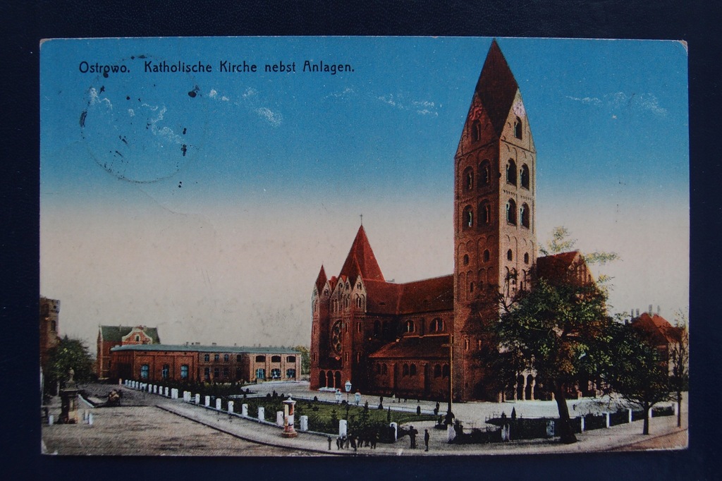 OSTROW WLKP. / Ostrowo Kościół 1915r. - 14388376164 - oficjalne ...