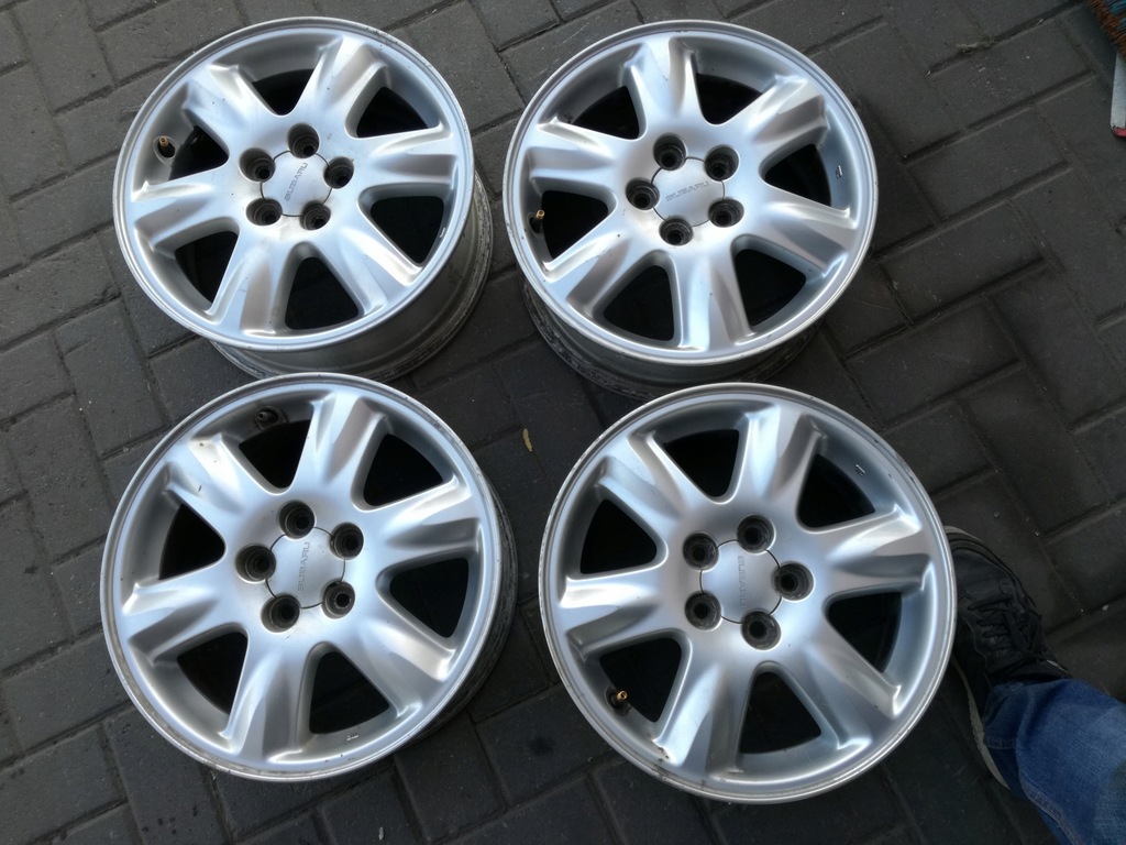 SUBARU IMPREZA FELGI ALUMINIOWE R15 ET48 6J 5X100 - 14742442839 ...