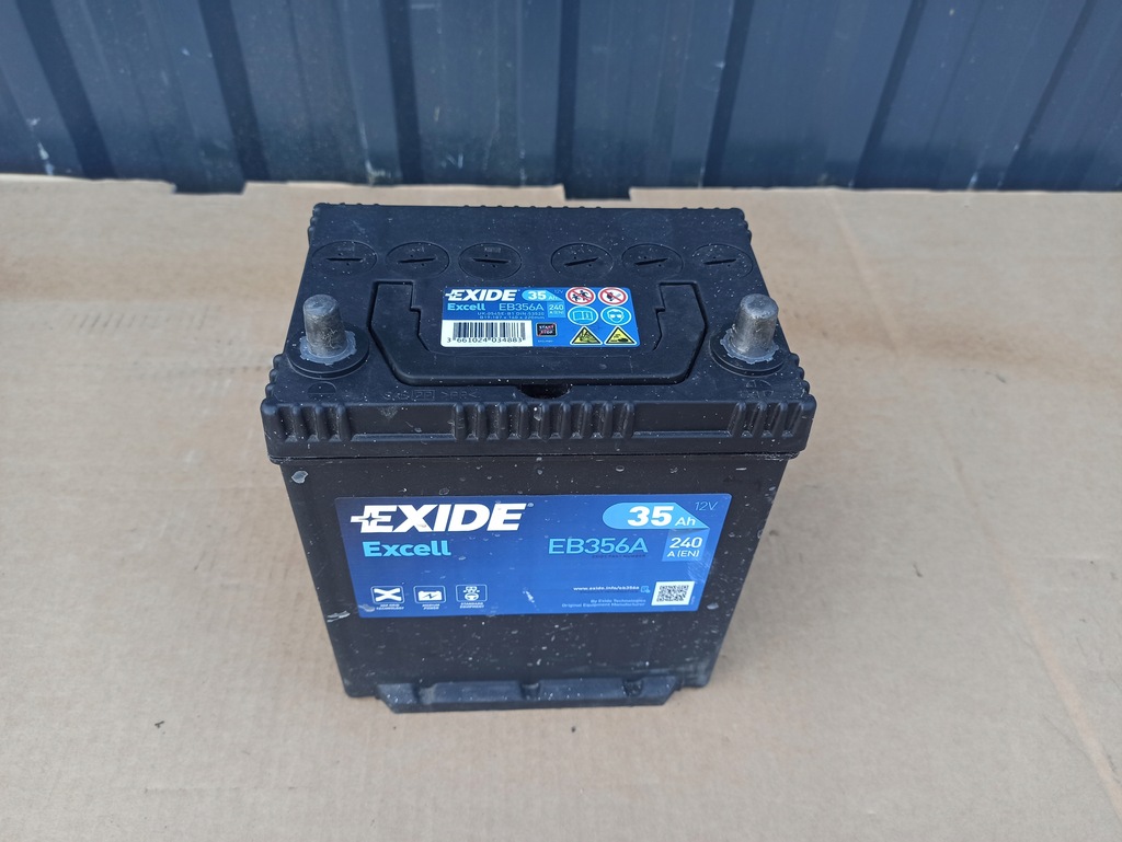 Akumulator samochodowy EXIDE 35Ah 240A 12V HYUNDAI I10 1.1 ...