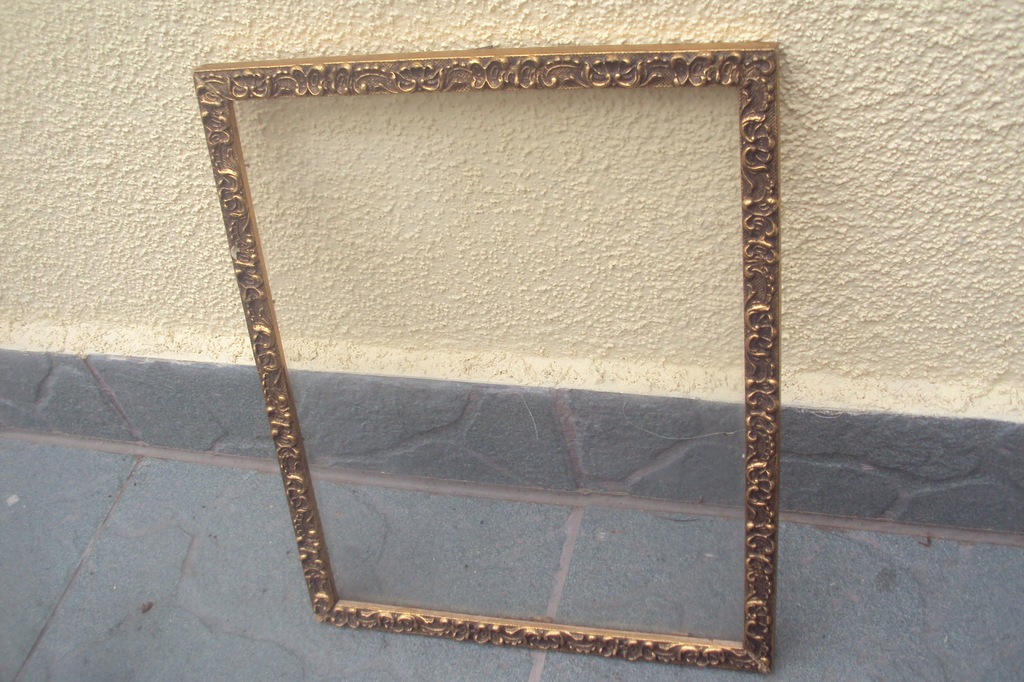 stara rama do obrazu , / zdjęcia oszklona - 14740295284 - oficjalne ...