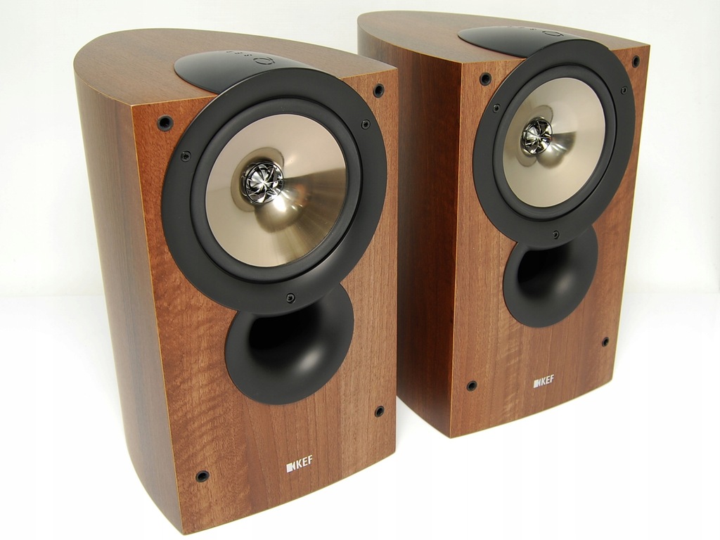 MONITORY KEF IQ30 KOLUMNY PODSTAWKOWE ORZECH - 13402288481 - oficjalne archiwum Allegro