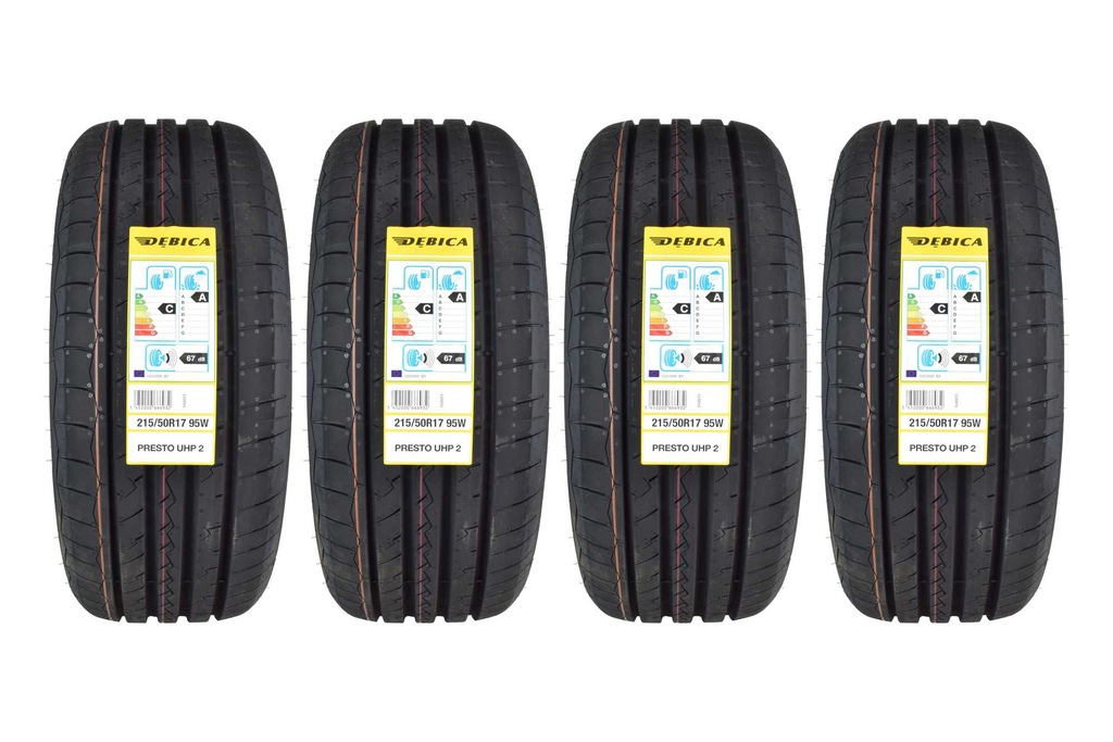 4x OPONY LETNIE 215/50R17 DĘBICA PRESTO UHP2 RANT - 7133477980 - oficjalne archiwum Allegro