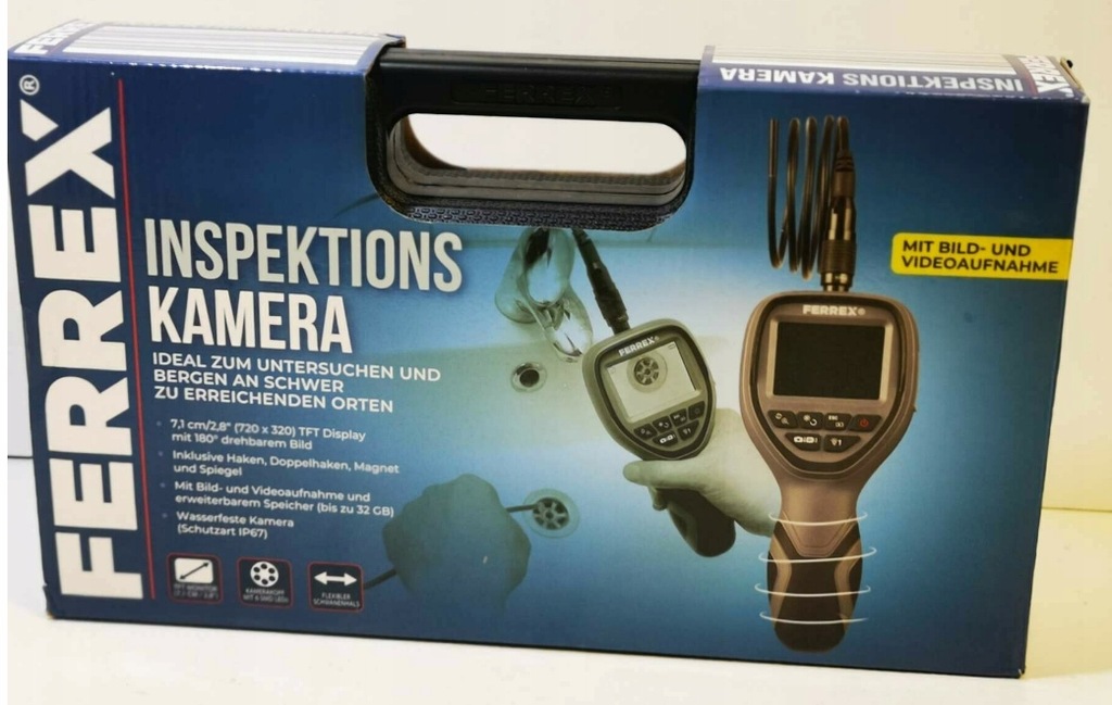 FERREX KAMERA ENDOSKOPOWA 99D7MAX - 12585407191 - oficjalne archiwum ...