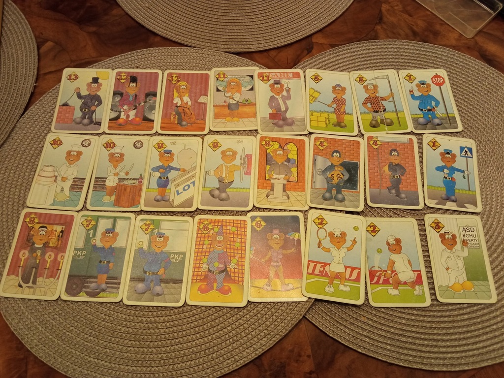 Karty piotruś PRL - 12946896597 - oficjalne archiwum Allegro