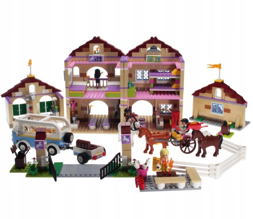 Купить LEGO Friends 3185 фигурки в лагере для верховой езды PUDELKO ...