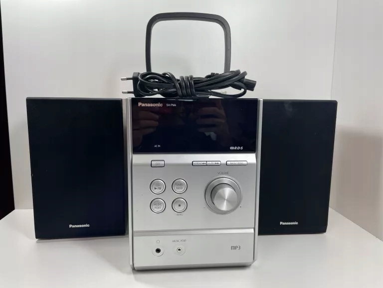 WIEŻA PANASONIC SA-PM4 + 2 KOLUMNY BEZ PILOTA - 13893703245 - oficjalne archiwum Allegro