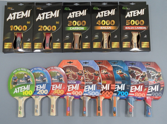 RAKIETKA DO TENISA STOŁOWEGO ATEMI 2000 + GRATIS - 6500185874 ...