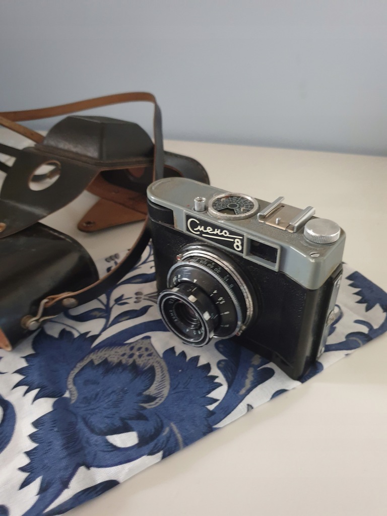 STARY APARAT SMIENA 8 Z POKROWCEM - 13533280060 - oficjalne archiwum ...