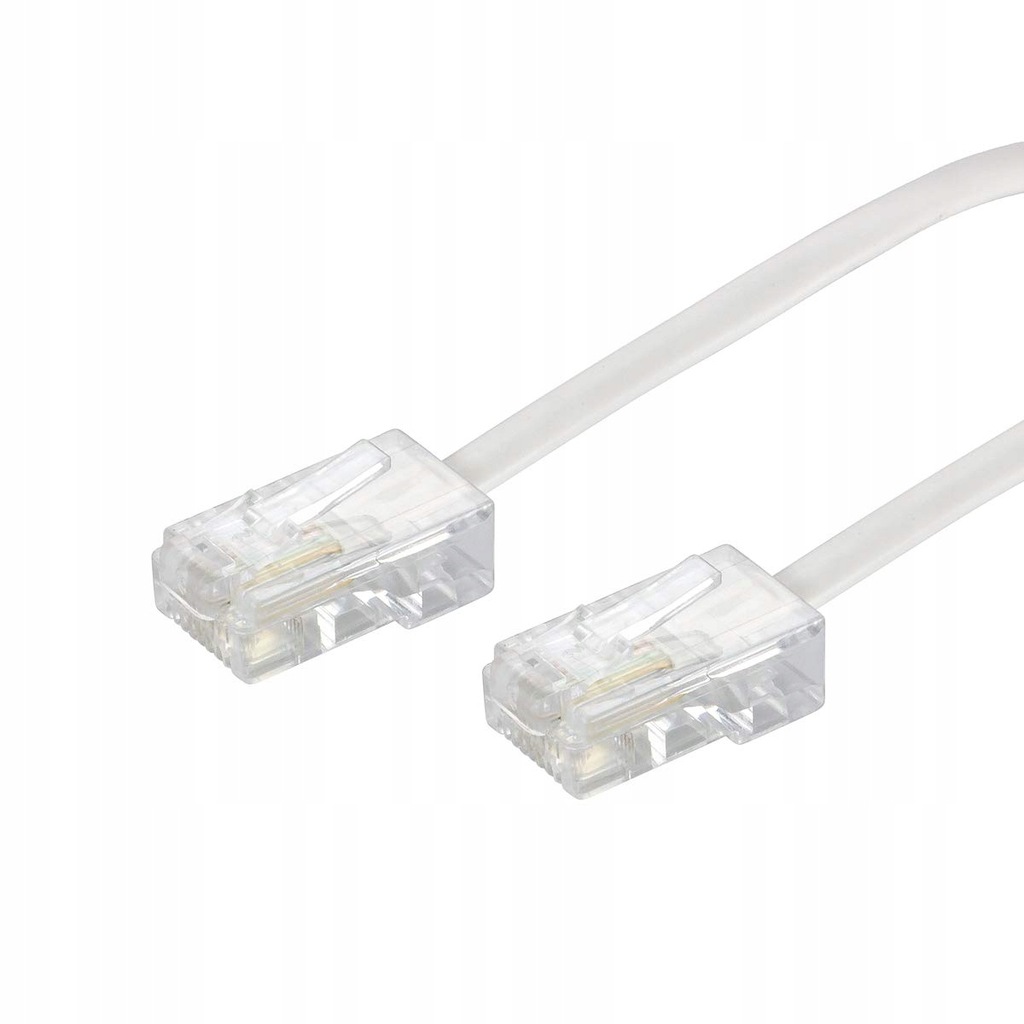 Ecabo kabel modułowy telefoniczny 2x wtyczka RJ45 - 13650443678 ...