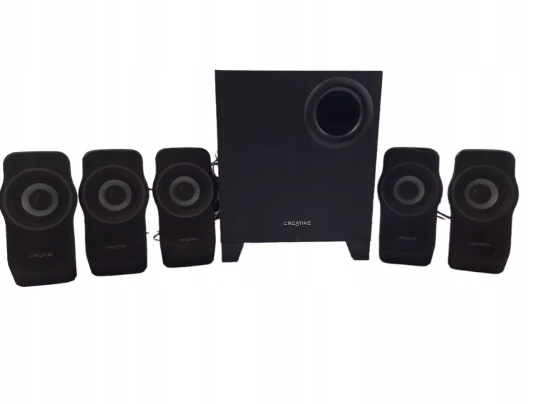 GLOSNIKI KOMPUTEROWE GLOSNIKI CREATIVE A520 5,1 - 13825176669 ...