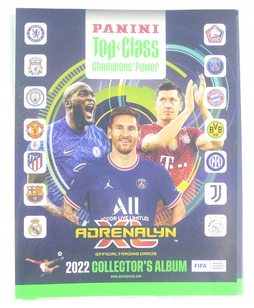 Top Class 2022 UNIWERSALNY ALBUM na karty 540 - 12248574196 - oficjalne ...