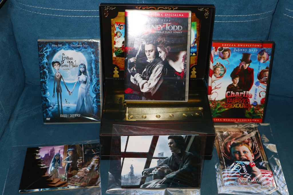 TIM BURTON COLLECTION 3 FILMY DVD - 12164714963 - oficjalne archiwum ...