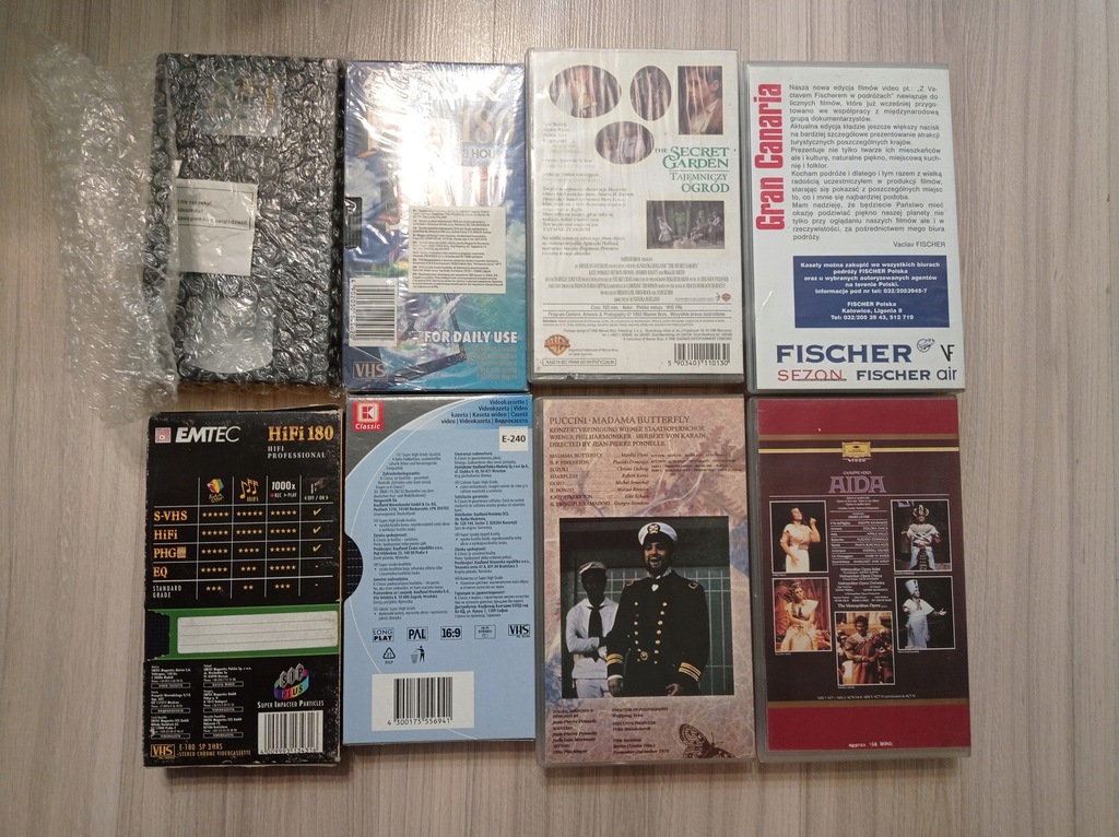 Купить Комплект кассет VHS видеокассета: отзывы, фото и характеристики ...