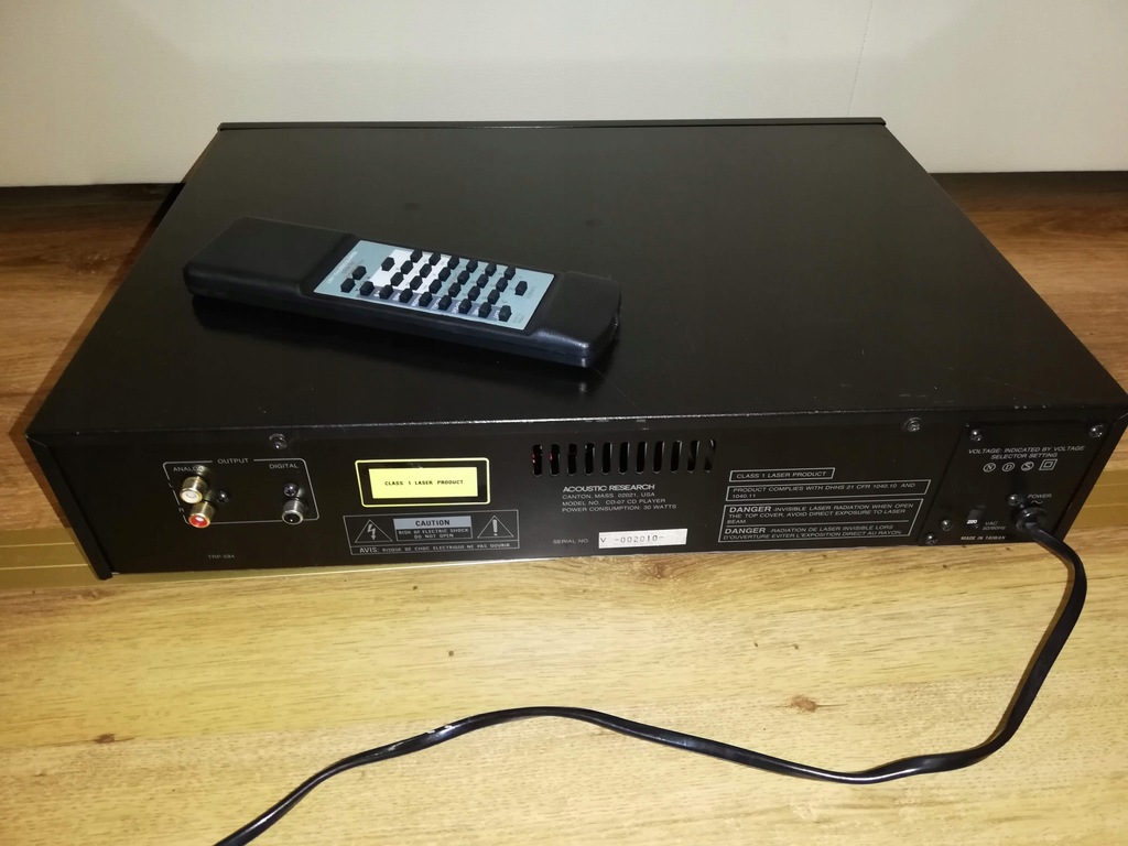 Acoustic Research CD-07 , najwyższy model , PILOT - 8919572536 ...