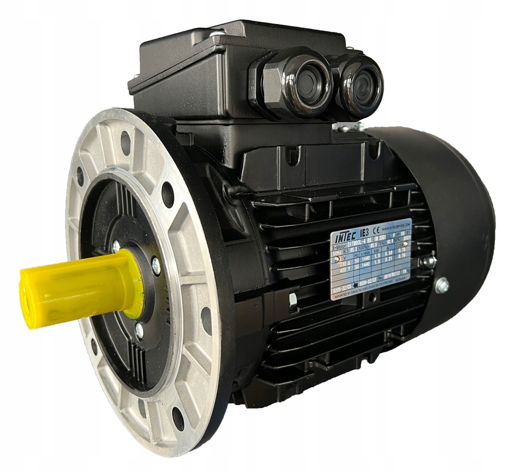 Silnik elektryczny 1,1kW 2800 obr/min. 80 B5 IE3 - 12323733786 - oficjalne archiwum Allegro