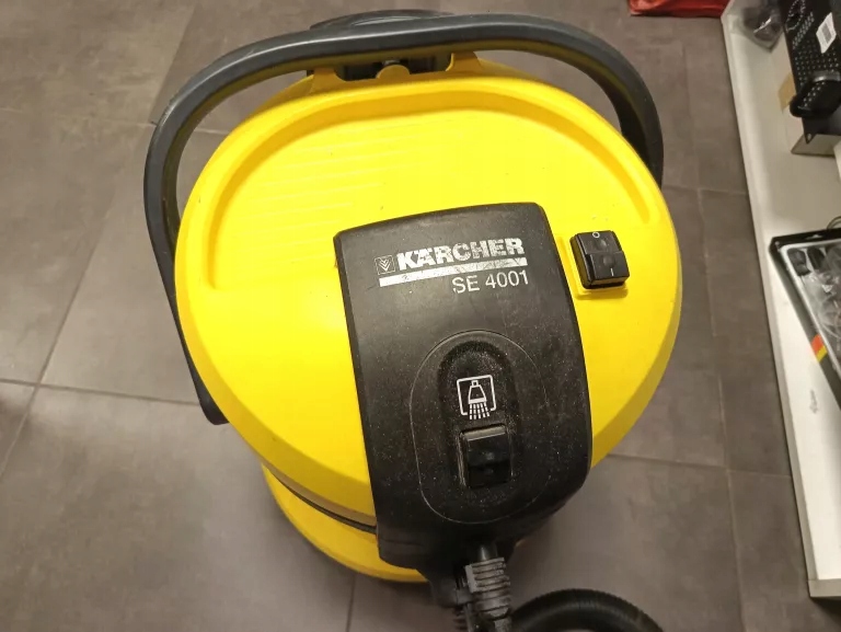 ODKURZACZ PIORĄCY KARCHER SE 4001 #BRAK JEDNEGO KÓŁKA - 15283028480 ...