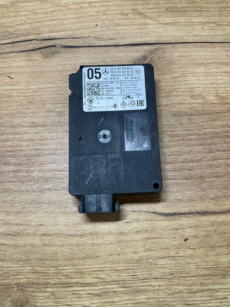 Radar sensor czujnik Mercedes-Benz OE A0009058406 - 13317377096 ...