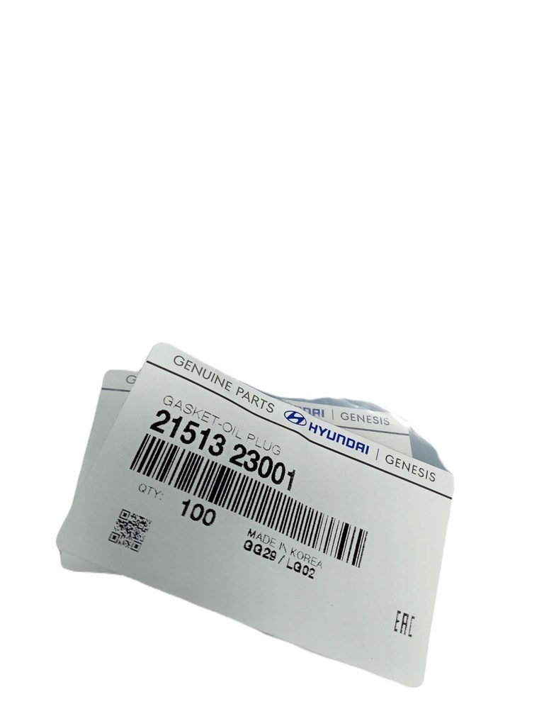 2151323001 USZCZELKA KORKA MISKI OLEJOWEJ HYUNDAI - 12431649968 ...