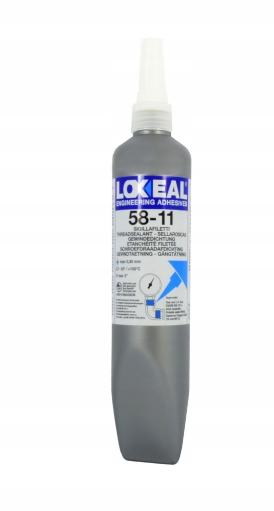 LOXEAL 58-11 -KLEJ DO POŁĄCZEŃ GWINTOWYCH 250ml - 10997123227 - oficjalne archiwum Allegro
