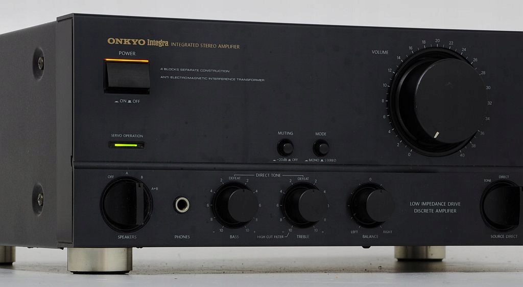 ONKYO INTEGRA A-8650 ZNAKOMITY WZMACNIACZ STEREO - 12592856591 - oficjalne archiwum Allegro