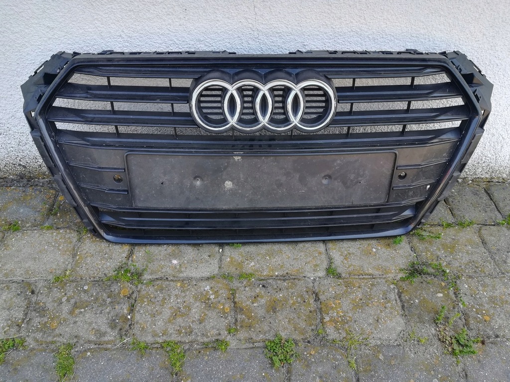 AUDI A4 B9 8W0 S LINE GRILL ATRAPA KRATKA ORYGINAŁ - 13698600605 - oficjalne archiwum Allegro
