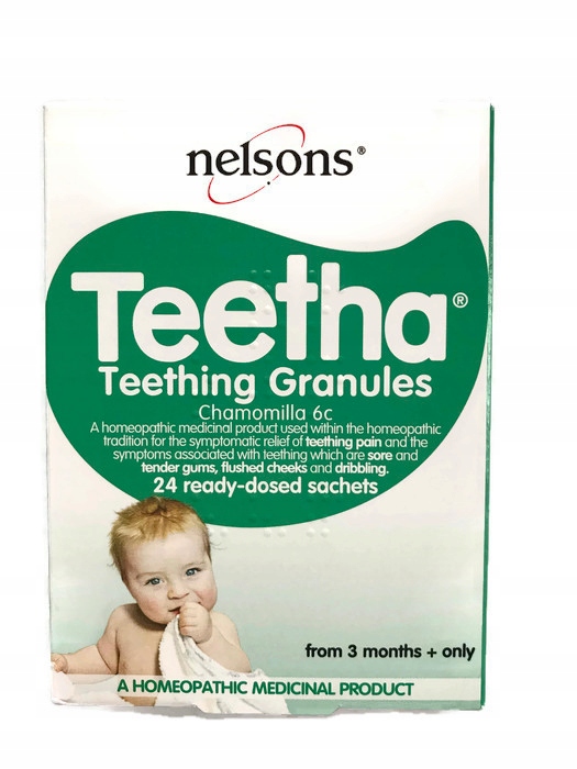 TEETHA Nelson Homeopatyczne granulki na zabkowanie - 7859206847 ...