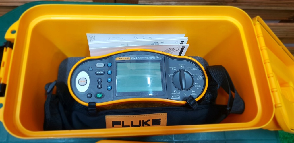 Tester instalacji elektrycznych FLUKE 1654B OKAZJA - 8840373485 ...