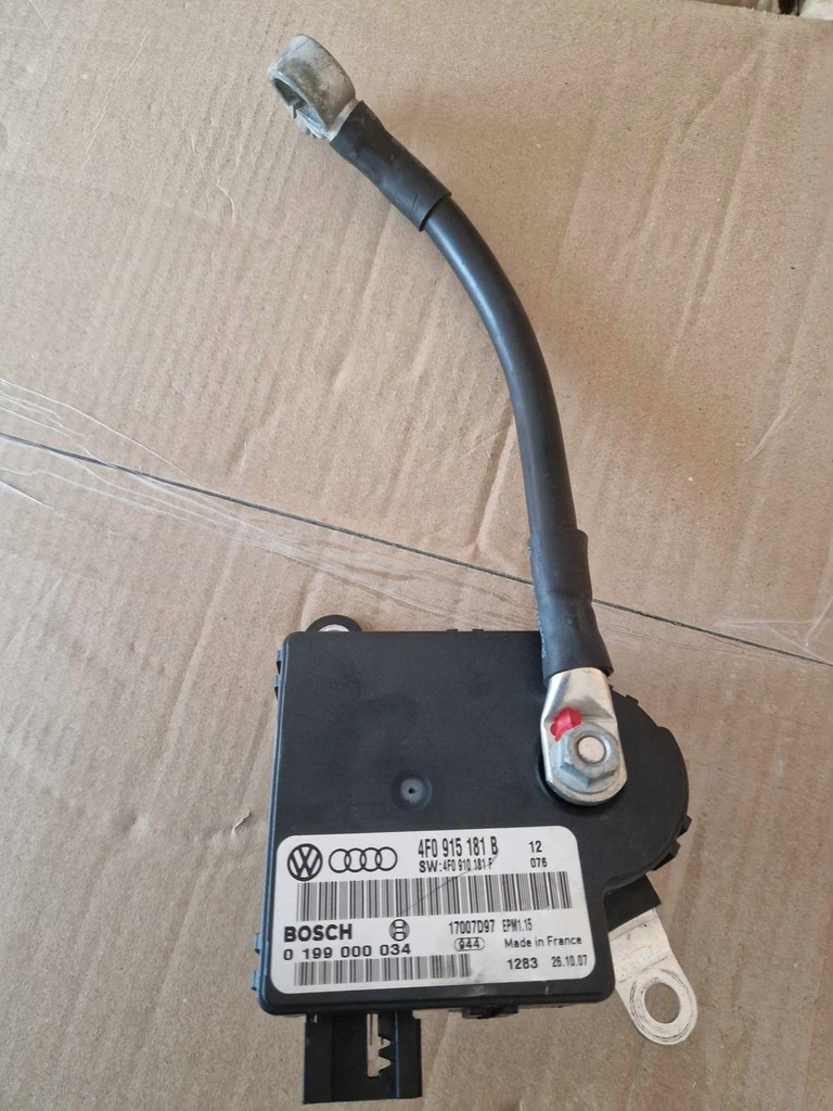 AUDI A6 C6 MODUŁ STEROWNIK AKUMULATORA 4F0915181B - 14621944489 - oficjalne archiwum Allegro