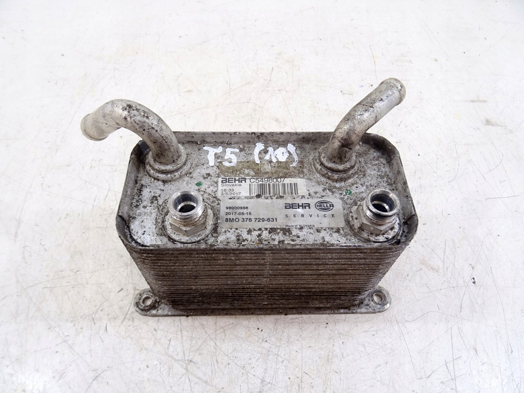 CHŁODNICA OLEJU SKRZYNI VW T5 2.5 TDI 7H0317019B - 10174202444 ...