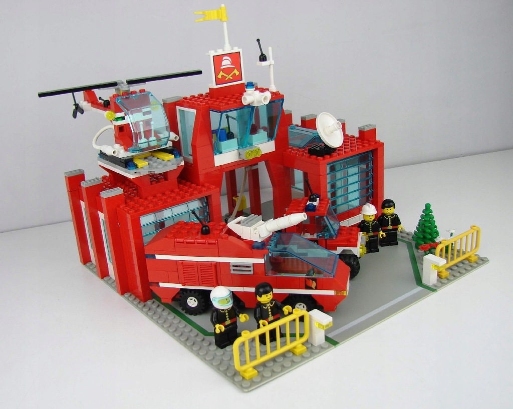 LEGO 6389 Fire Control Center straż pożarna GBB - 8615969516 ...