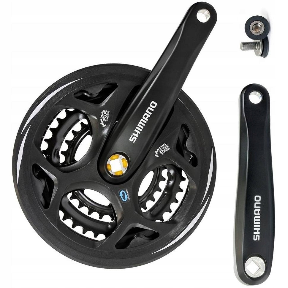 KORBA SHIMANO FC-M311 48/38/28 ALTUS 170MM CZARNA - 12705730642 - oficjalne archiwum Allegro