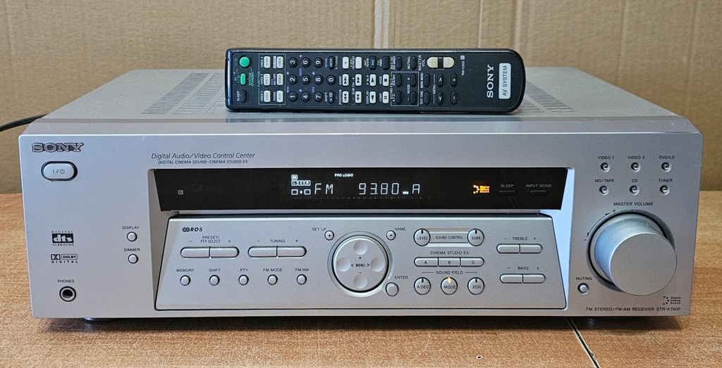 Amplituner SONY STR-K740P | Pilot | 5x80W | - 15772998351 - oficjalne ...