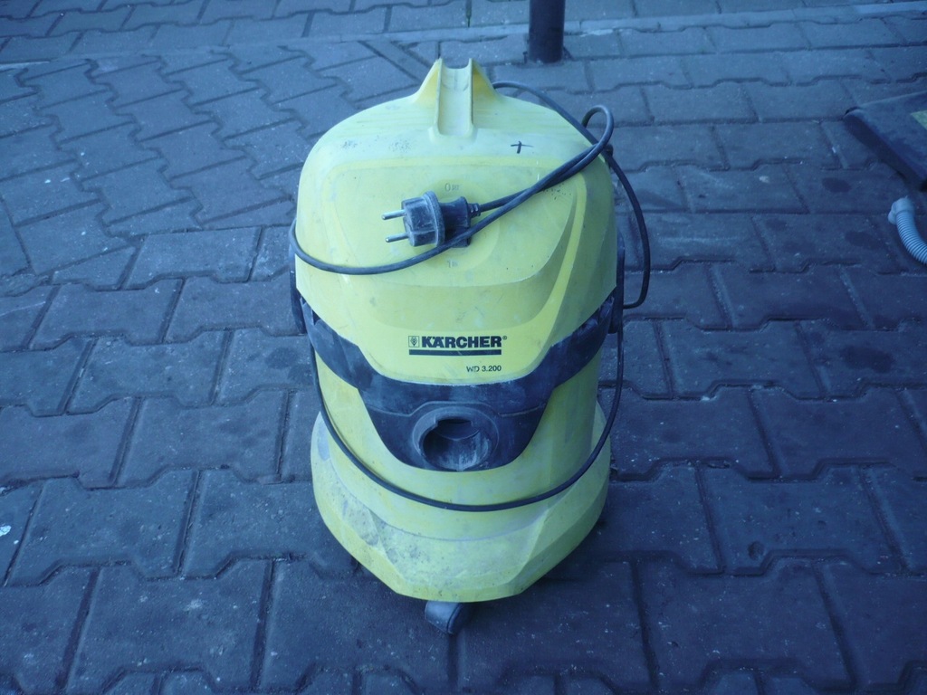 OdkurzaczPrzemysłowy Karcher WD3.200 Sprawny - 9140168767 - oficjalne archiwum Allegro