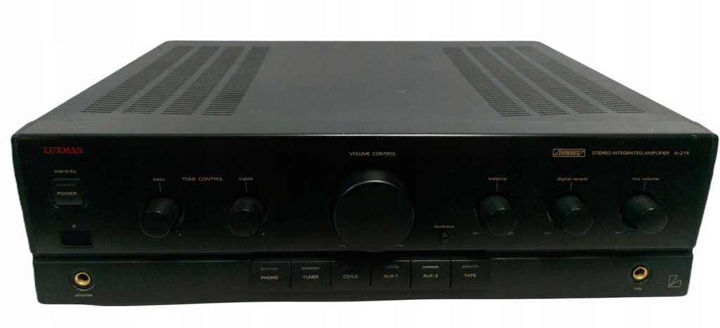 Luxman A-215 - wzmacniacz stereo - 12418335687 - oficjalne archiwum Allegro