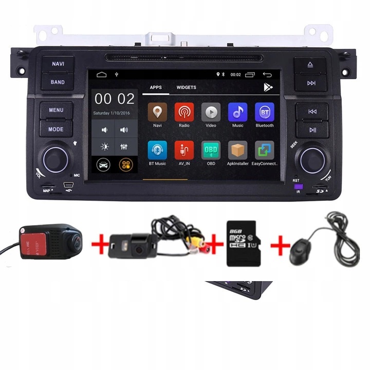 Radio Android BMW E46/M3 2GB RAM 16GB ROM QuadCore - 8343880216 ...