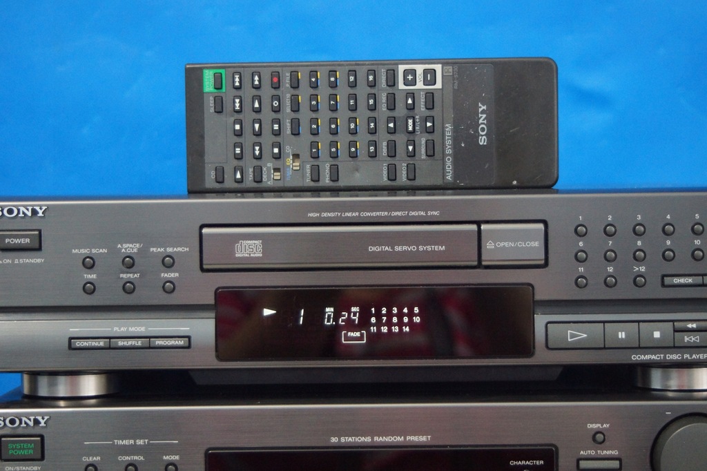 WIEŻA SONY LBT-D509 CD-CDP-M43 TUNER ST-D709 - 11748919224 - oficjalne ...
