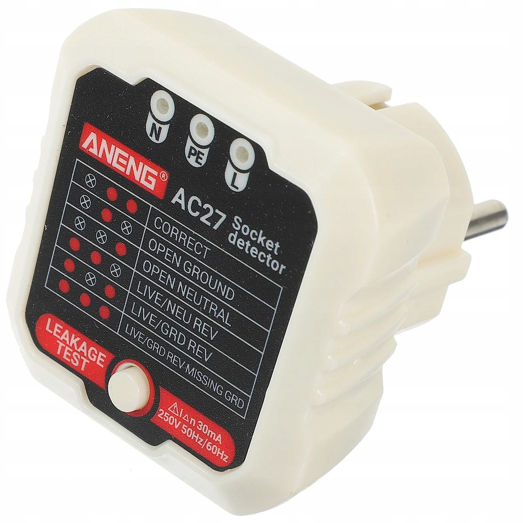 Ammeter Circuit Tester Plug Electroscope - 13931220824 - oficjalne ...