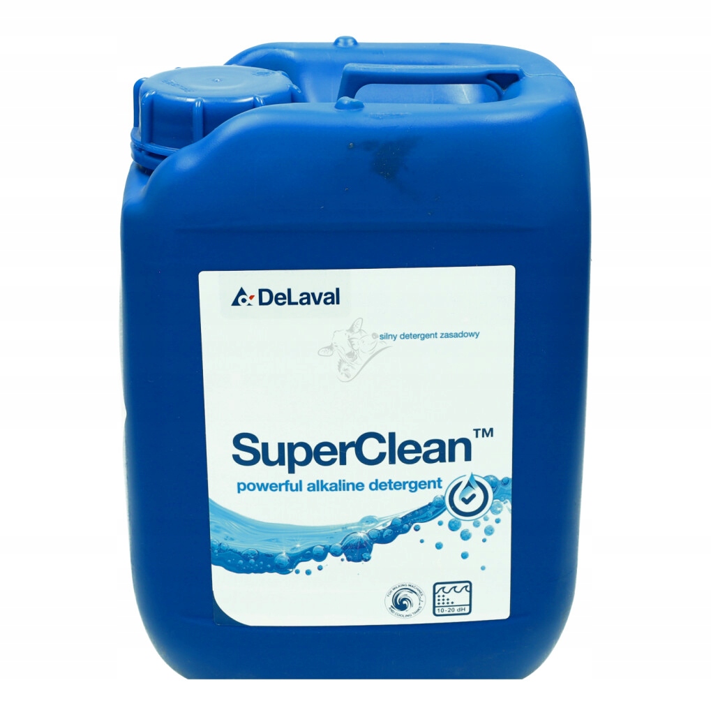 Preparat do mycia Super Clean 5l Delaval zasadowy - 13056224370 ...