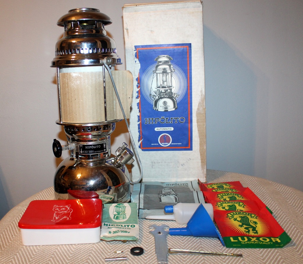 HIPOLITO H-302 350 lampa ciśnieniowa Petromax/nowa - 11339886217 ...