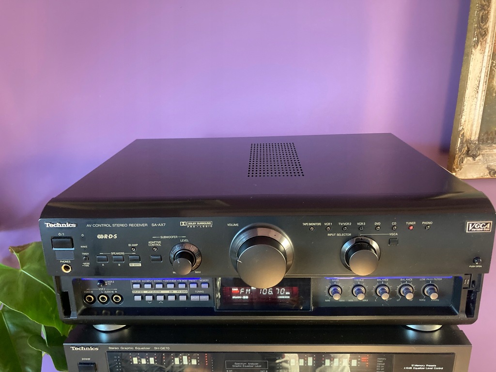 Technics SA-AX7 wysokiej klasy amplituner - 13437936241 - oficjalne archiwum Allegro