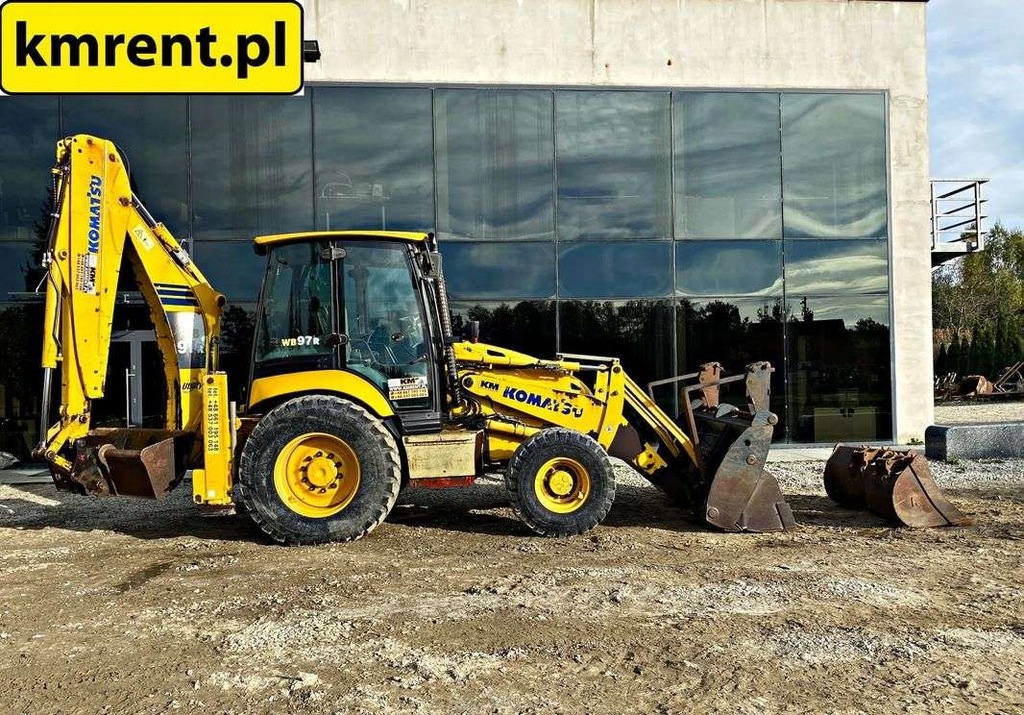 Komatsu WB 97R-5 KOPARKO-LADOWARKA JCB 3CX CA... - 14662284734 ...