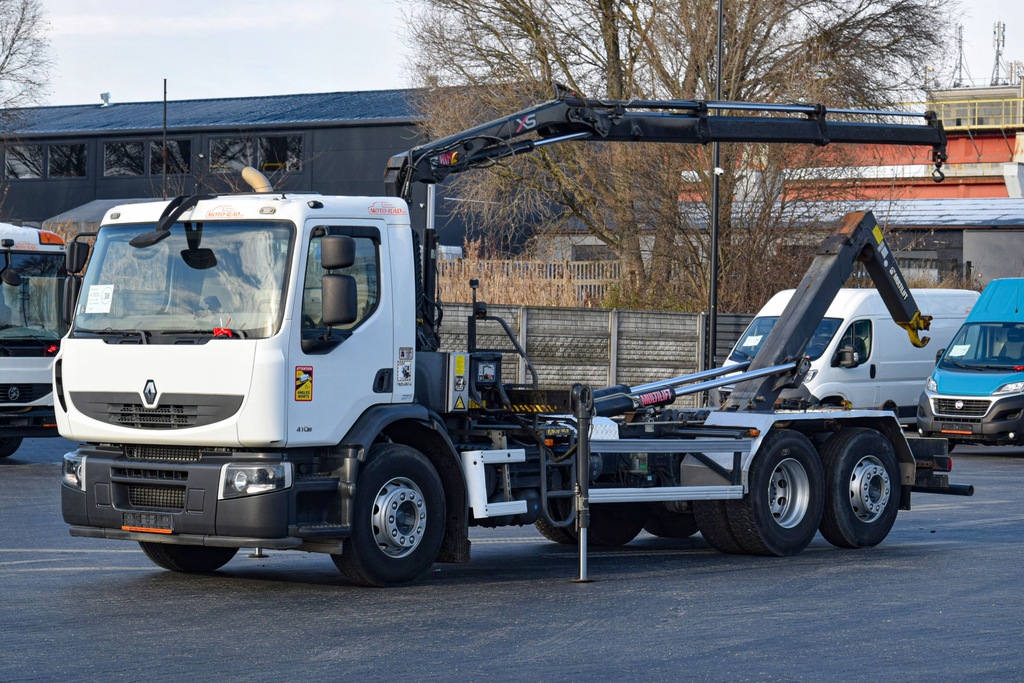 RENAULT PREMIUM / HDS HIAB 055 B-2 / HAK MULTILIFT - 13040490582 - oficjalne archiwum Allegro