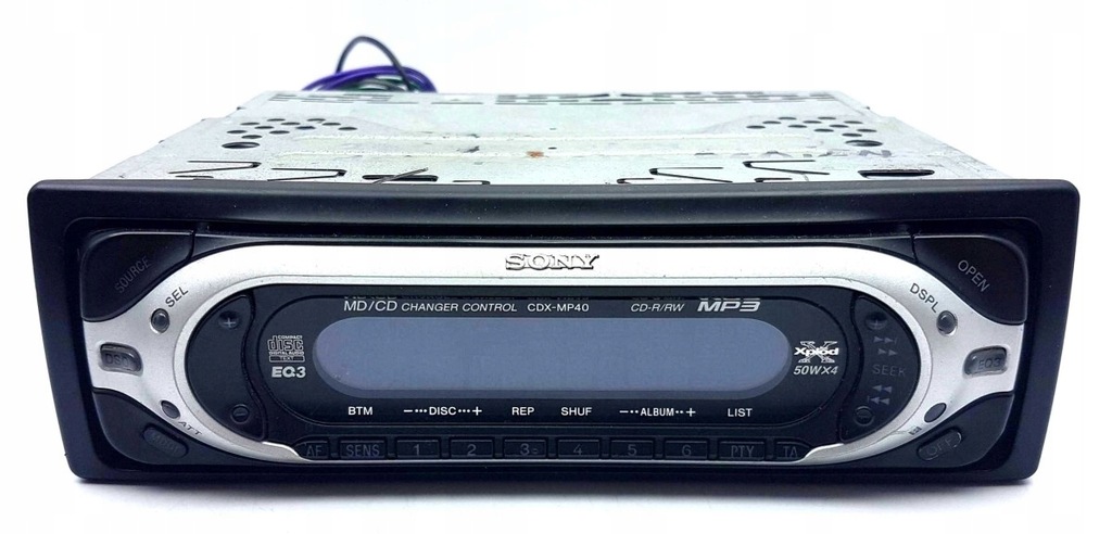 Radio Samochodowe SONY CDX-MP40 - 11784182747 - oficjalne archiwum Allegro