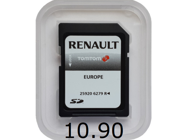 Karta SD Renault TomTom Carminat mapa Europa 2021 - 9603518098 ...