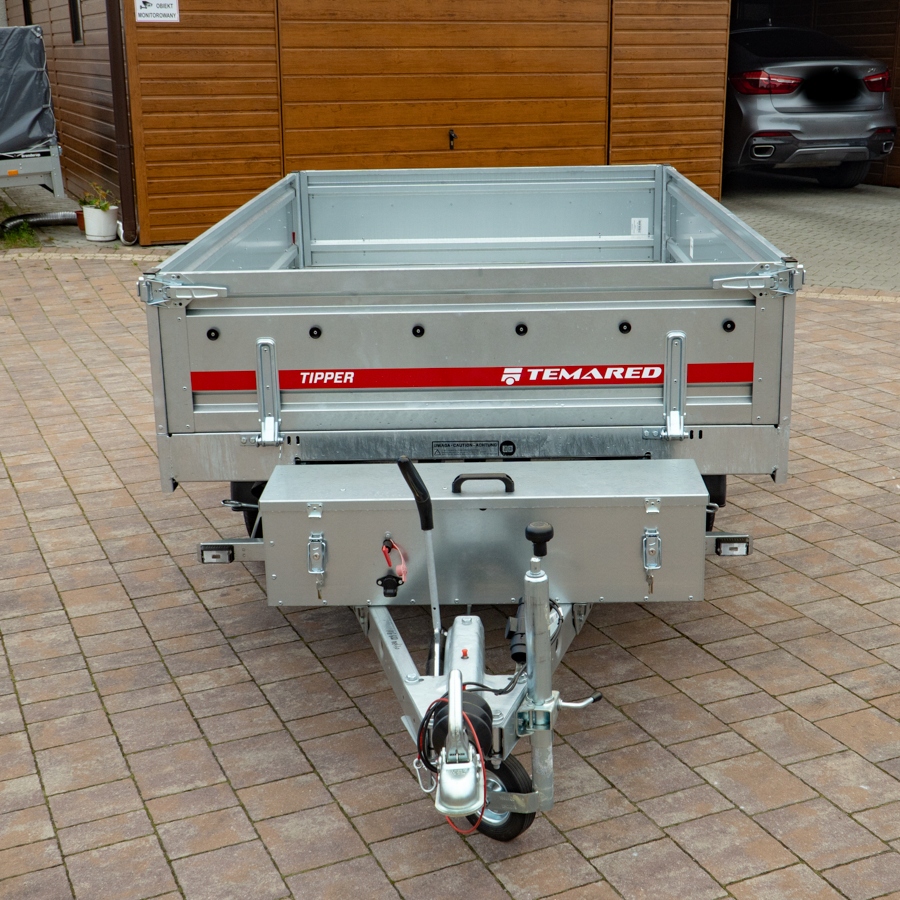 Przyczepa Temared Tipper 2515/2 Wywrotka Tandem 2T. 2 osie,Przyczepy ...