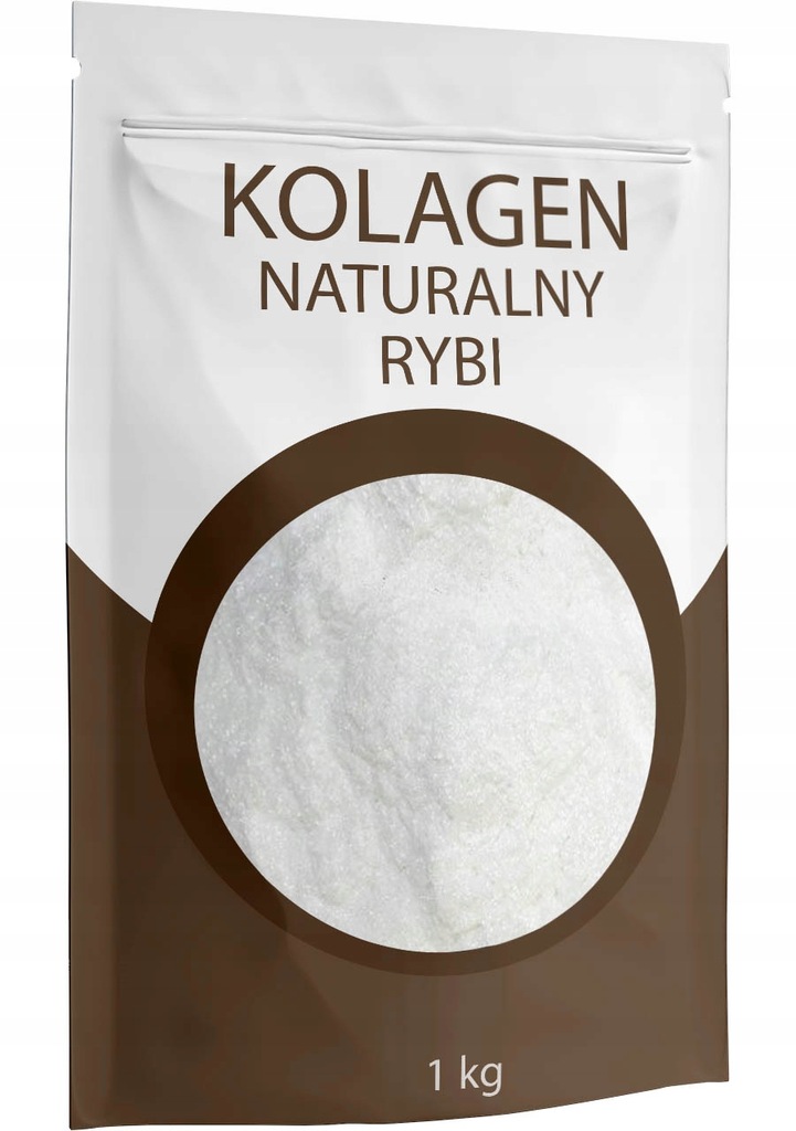 KOLAGEN NATURALNY 100% RYBI 1000g W PROSZKU 1kg - 11215829866 ...